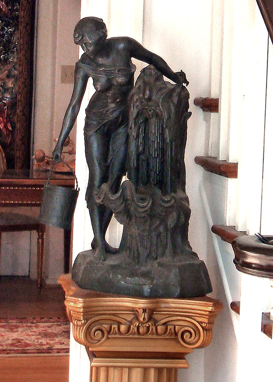 Antique Bronze French Sculpture - Alfred Foretay